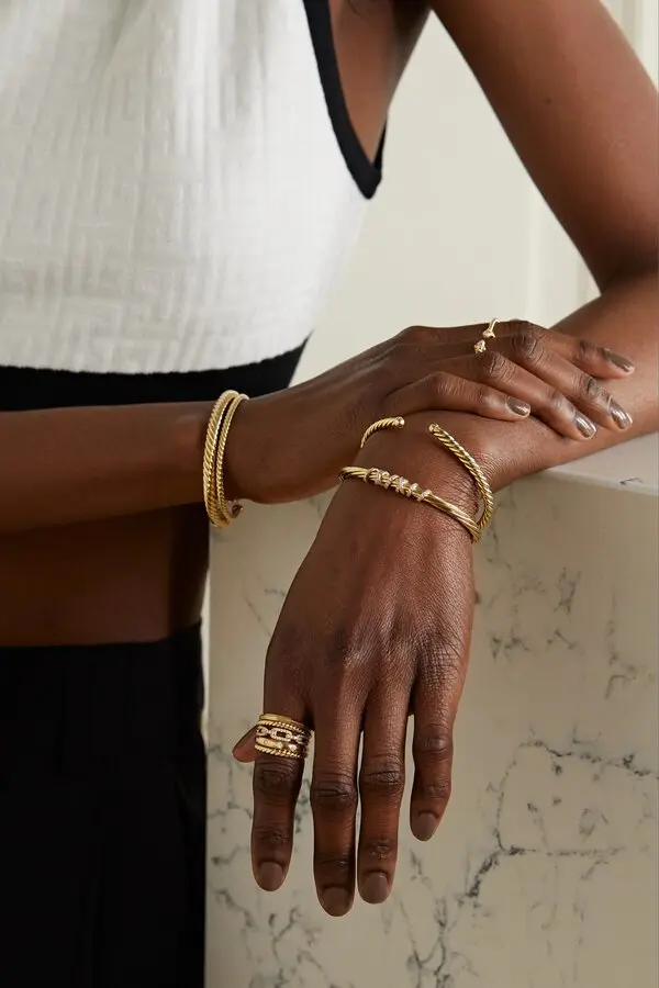 David Yurman Helena Diamond Cuff