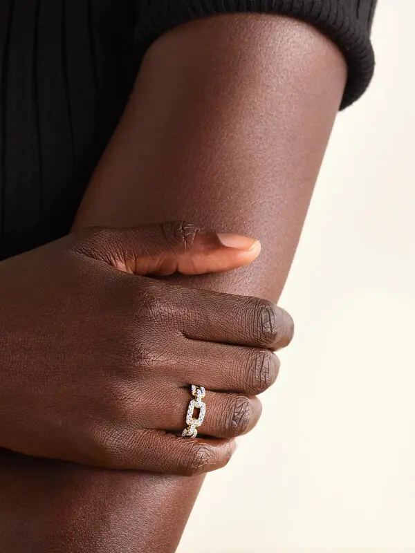 David Yurman Stax 18-karat Diamond Ring