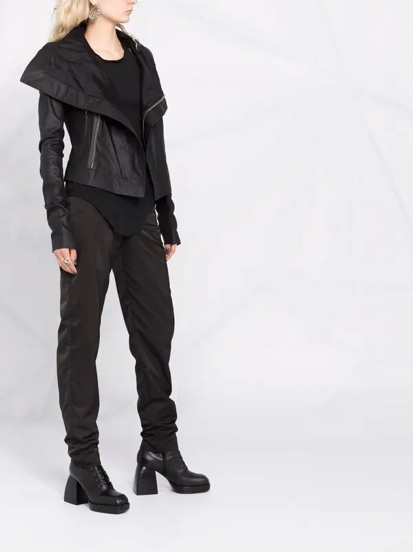 Rick Owens Polished-finish Zip-fastening Jacket