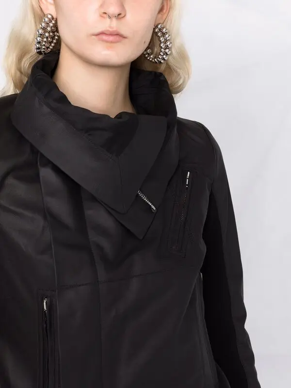 Rick Owens Polished-finish Zip-fastening Jacket