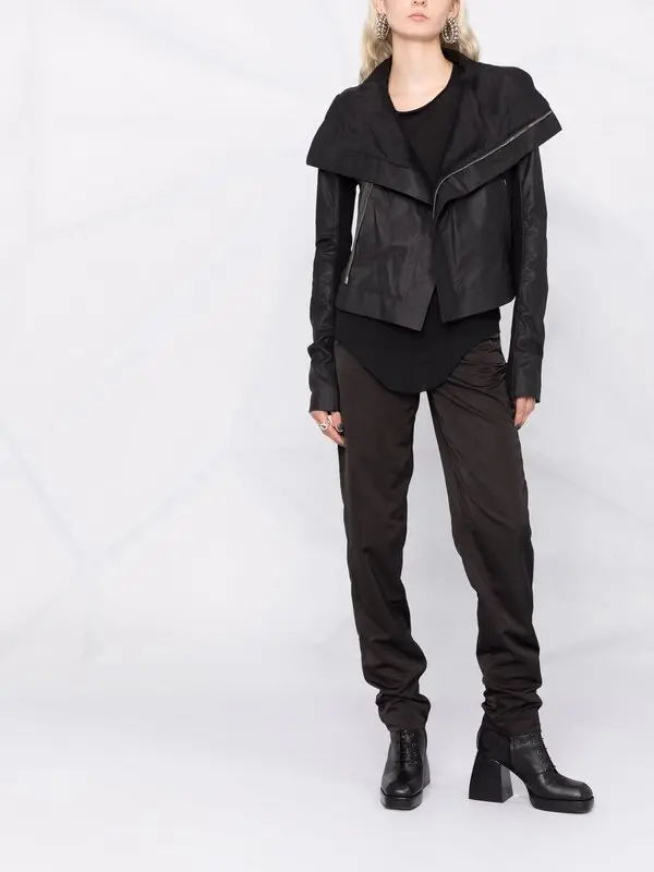Rick Owens Polished-finish Zip-fastening Jacket