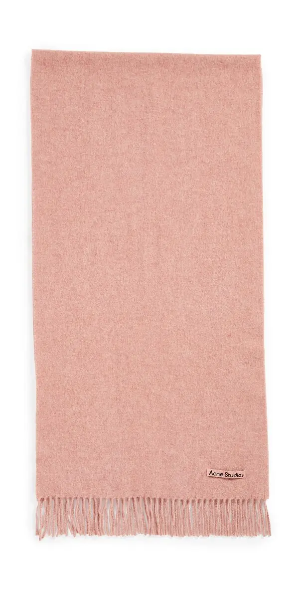 Acne Studios Oversized Fringe Wool Scarf
