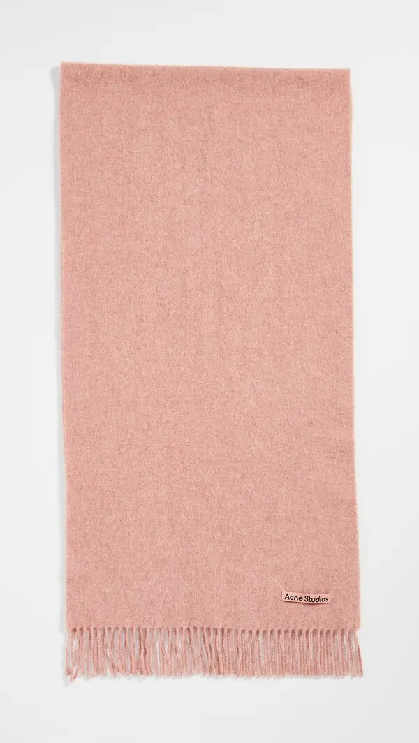 Acne Studios Oversized Fringe Wool Scarf