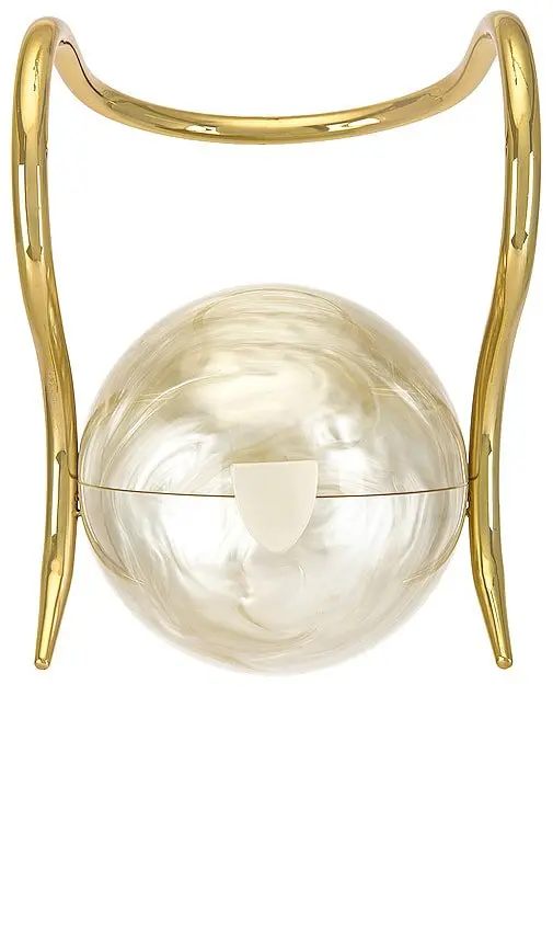 Cult Gaia Pearl Top Handle Bag - Ivory