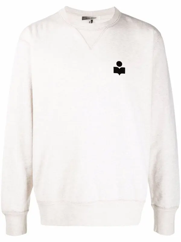 MARANT Mike Sweatshirt - Neutrals