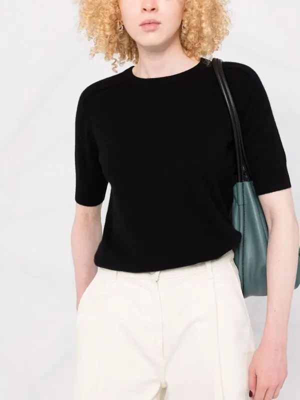LISA YANG Short-sleeve Cashmere Top