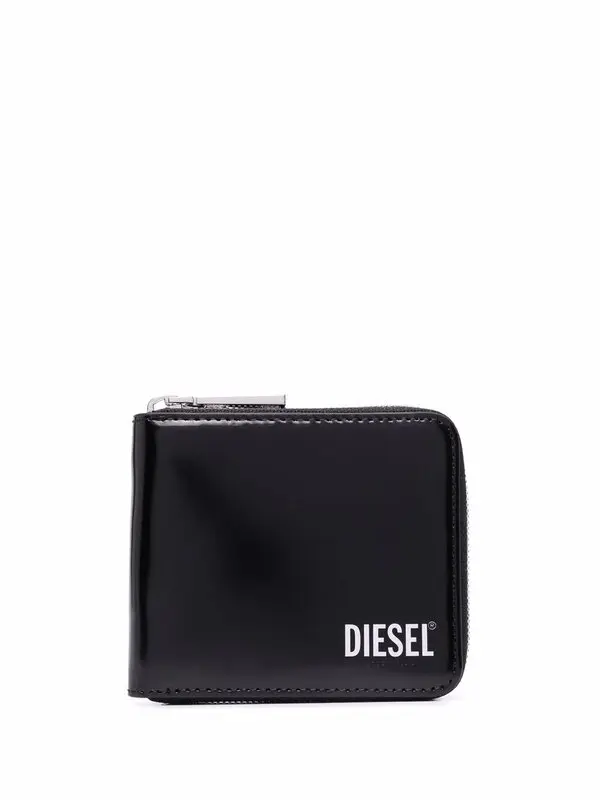DIESEL Logo-print Leather Wallet