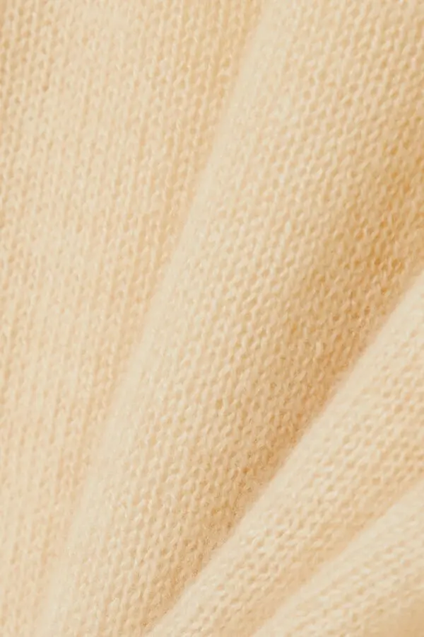 Khaite Sierra Cropped Stretch-cashmere Sweater