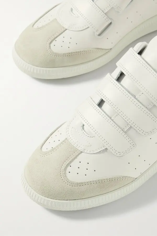 Isabel Marant Beth Leather Sneakers