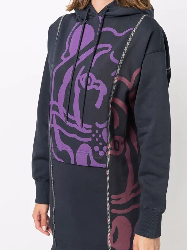 Kenzo Graphic Print Pullover Hoodie