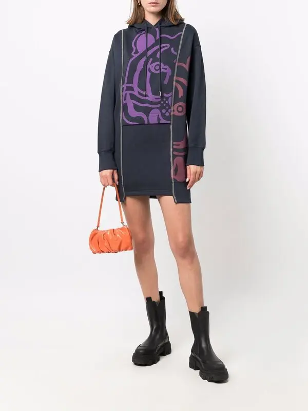Kenzo Graphic Print Pullover Hoodie