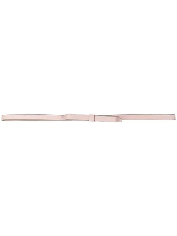 Red Valentino Sandie Leather Belt - Pink