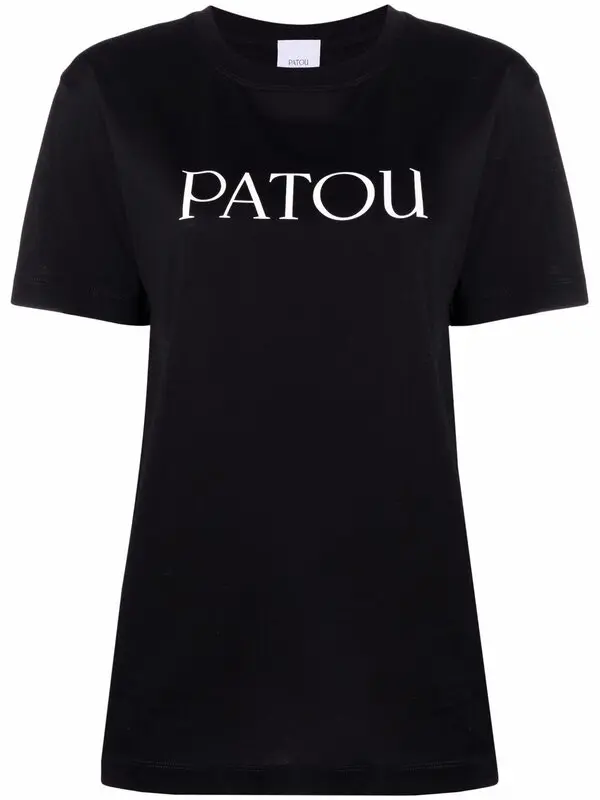 PATOU Logo-print T-shirt - Black
