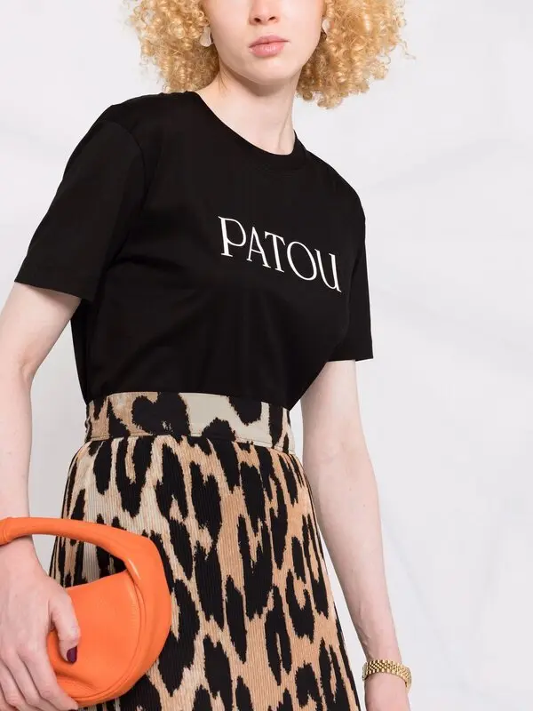 PATOU Logo-print T-shirt - Black