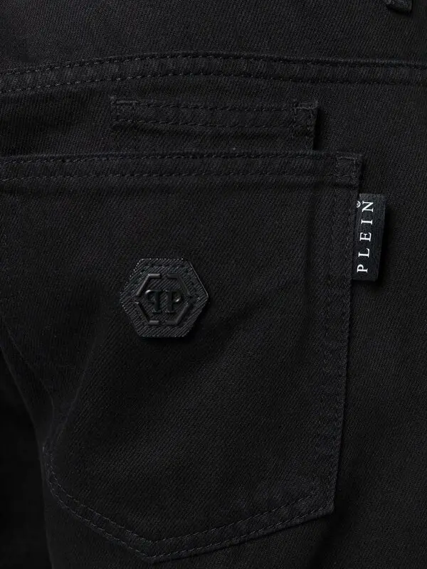 Philipp Plein Logo Patch Trousers
