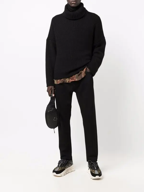 Philipp Plein Logo Patch Trousers