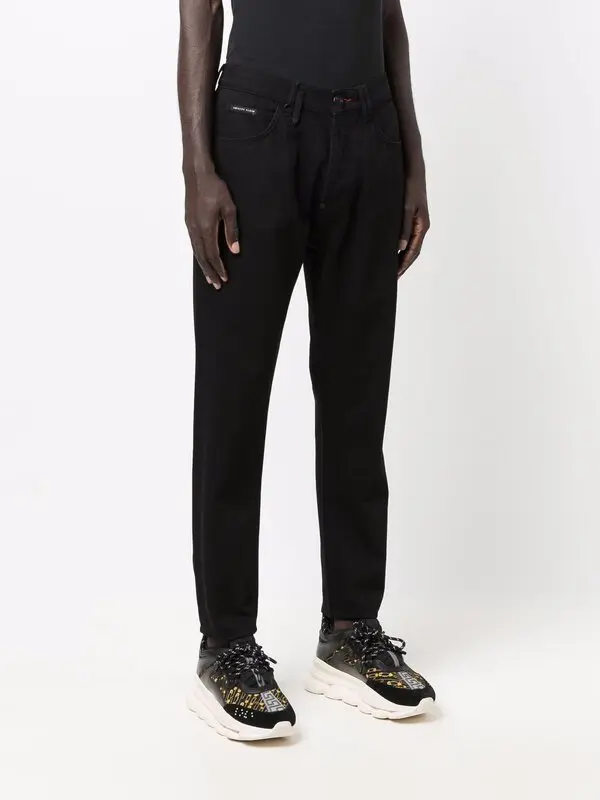 Philipp Plein Logo Patch Trousers