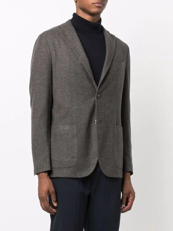Boglioli K-jacket Single-breasted Wool Jacket