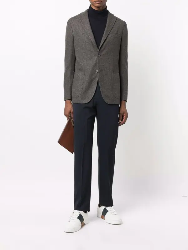 Boglioli K-jacket Single-breasted Wool Jacket