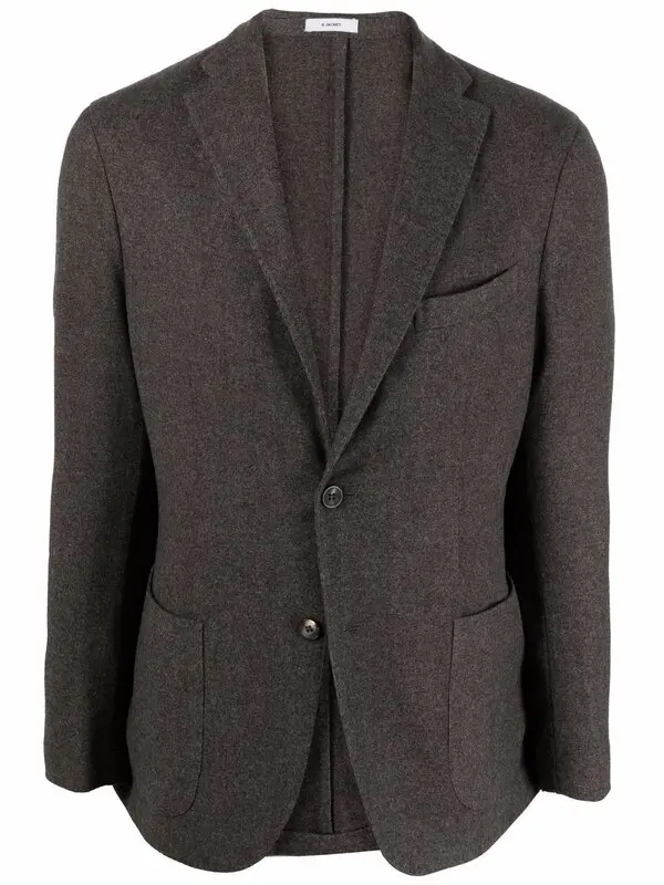 Boglioli K-jacket Single-breasted Wool Jacket