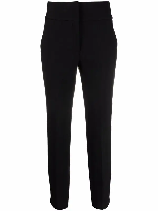 Peserico High-rise Slim-fit Trousers