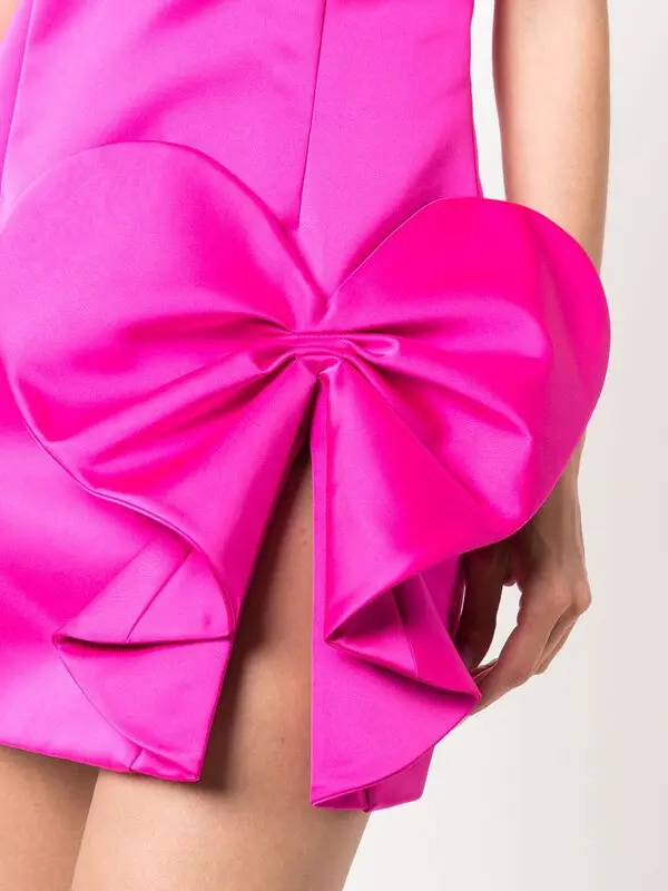 strapless open back dress Pink Mini Dress main image 1
