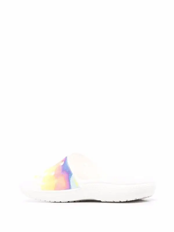 CROCS Tie-dye Cutout Slides