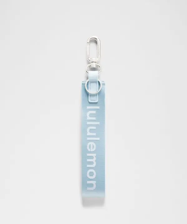 Lululemon Never Lost Keychain - Foam Cloud/pink Pearl/silver