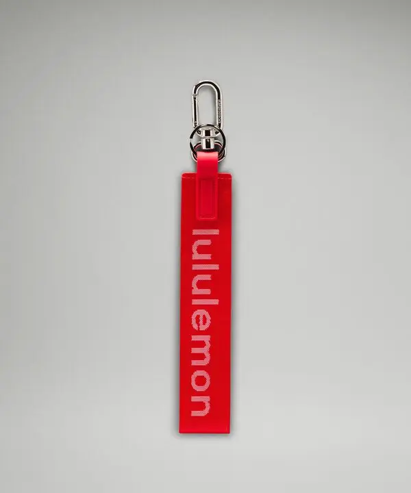 Lululemon Never Lost Keychain - Lululemon Red/white