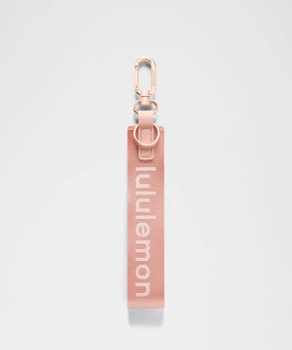 Lululemon Never Lost Keychain - Tea Rose/parfait Pink