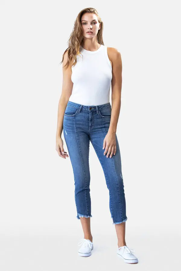 SIWY Hemingway Signature Straight Jeans - Natural