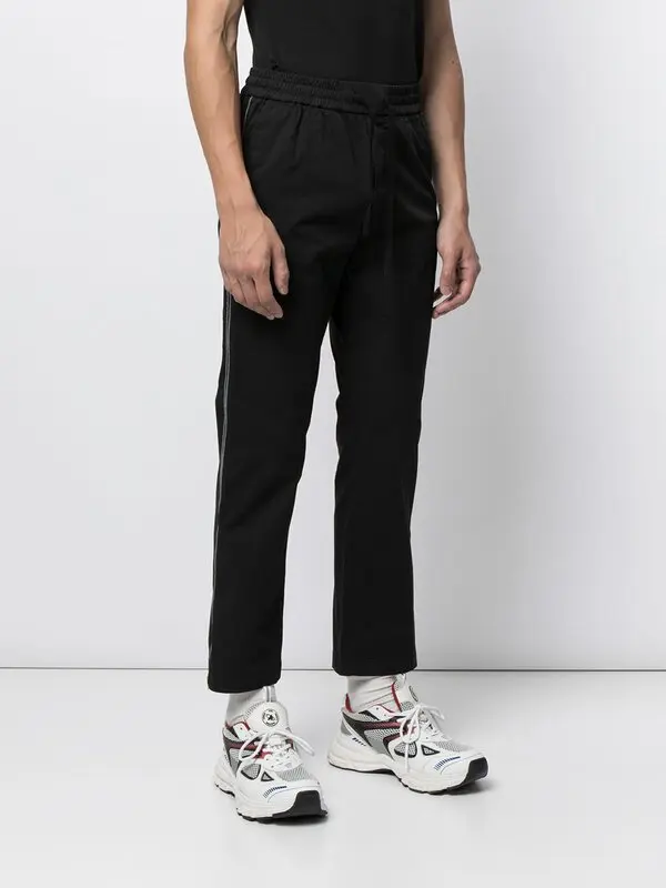 Iceberg Elasticated-waist Cotton-blend Trousers