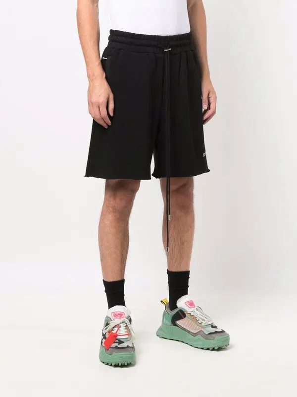 DOMREBEL Logo-embroidered Track Shorts