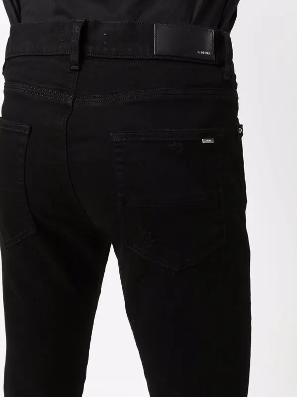 Amiri Distressed-finish Slim-cut Jeans