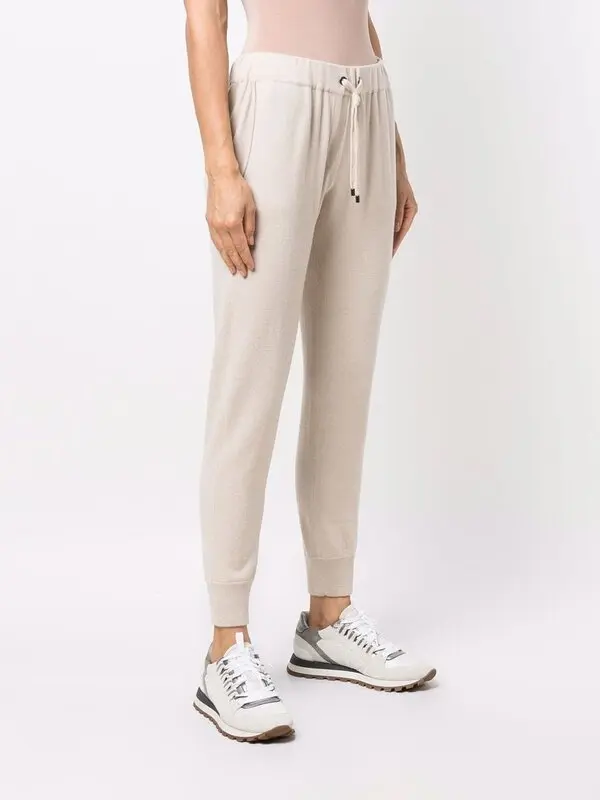 Brunello Cucinelli Cashmere Drawstring Track Pants