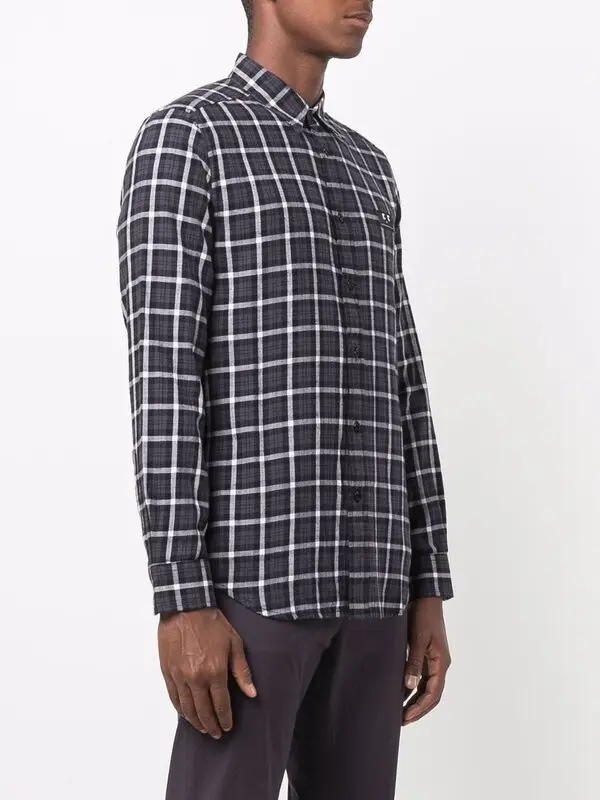 DIESEL® Check-print Flannel Shirt