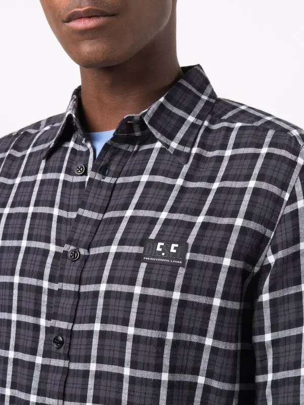 DIESEL® Check-print Flannel Shirt
