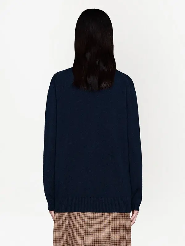 Gucci Chain-trim Button-front Knitted Cardigan