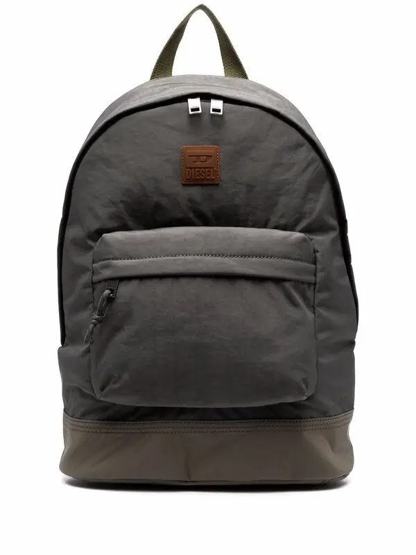 DIESEL® Logo Patch Backpack - Green