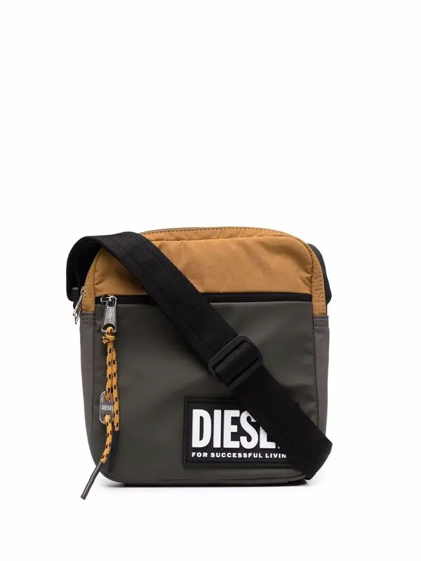 DIESEL® Two-tone Shoulder Bag - Yellow