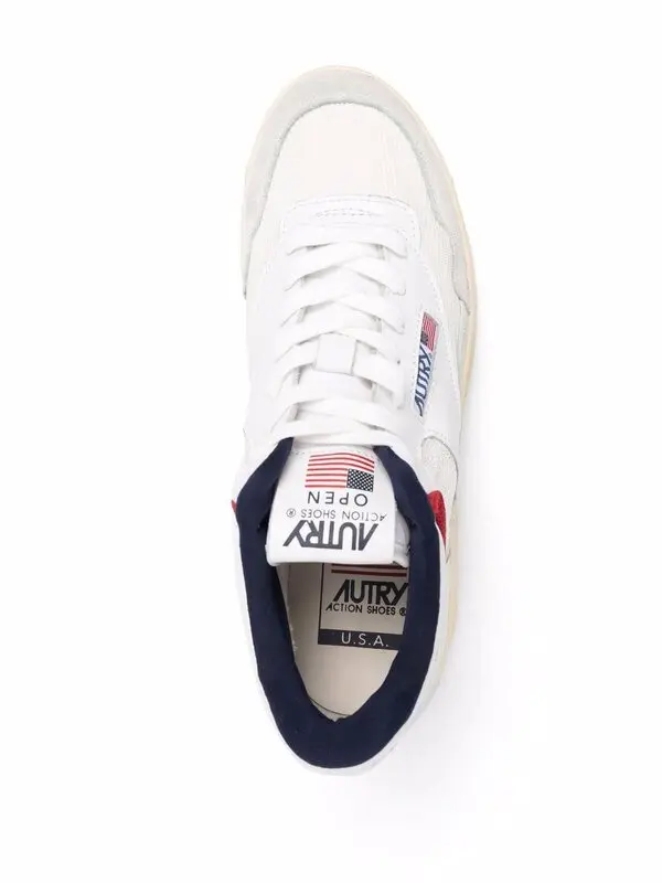 AUTRY Side Logo-patch Sneakers