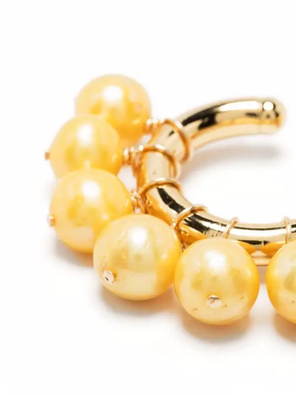 Éliou Maia Bead-embellished Ear Cuff