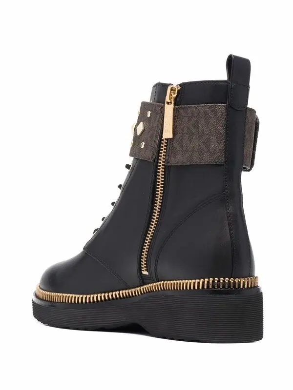 Michael Kors Haskell Studded Leather Boots
