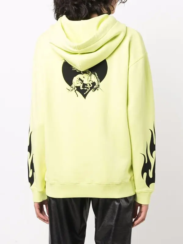 Givenchy Sacred Heart Print Hoodie
