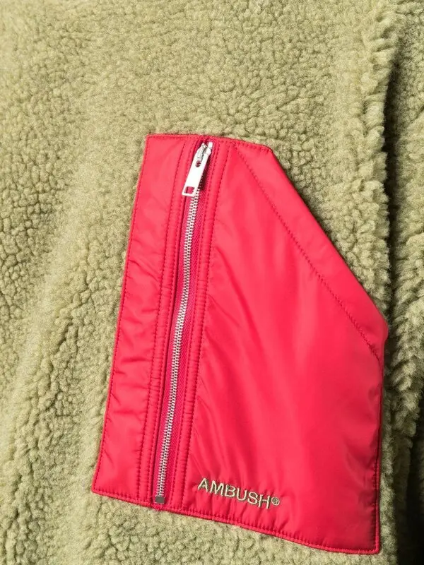 AMBUSH Layered-effect Jumper - Green