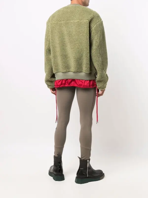 AMBUSH Layered-effect Jumper - Green