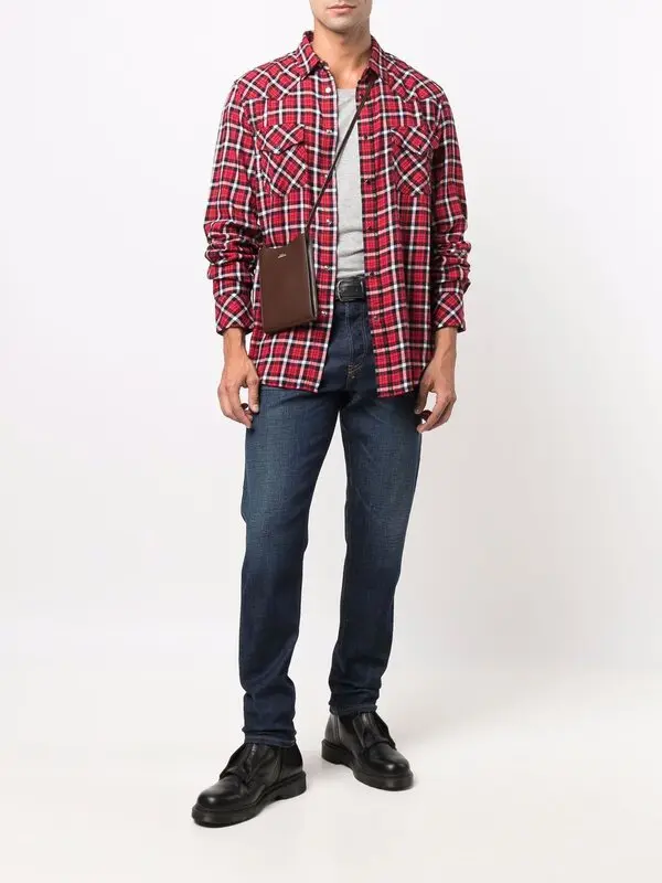 DIESEL® Check-print Shirt