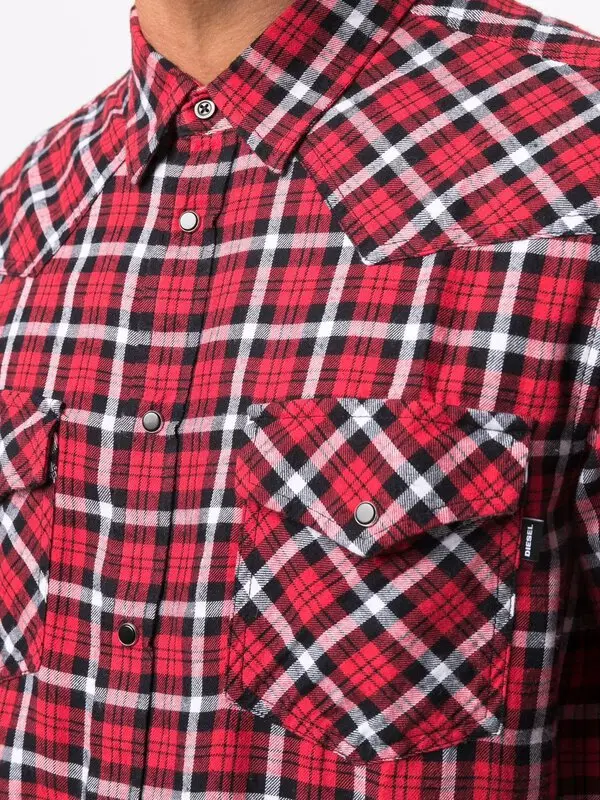 DIESEL® Check-print Shirt