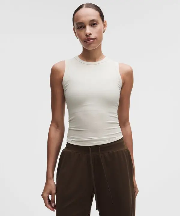 Lululemon Hold Tight Crewneck Tank Top - Light Ivory