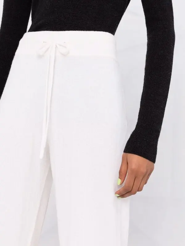 LISA YANG Cashmere Drawstring Trousers - Neutrals